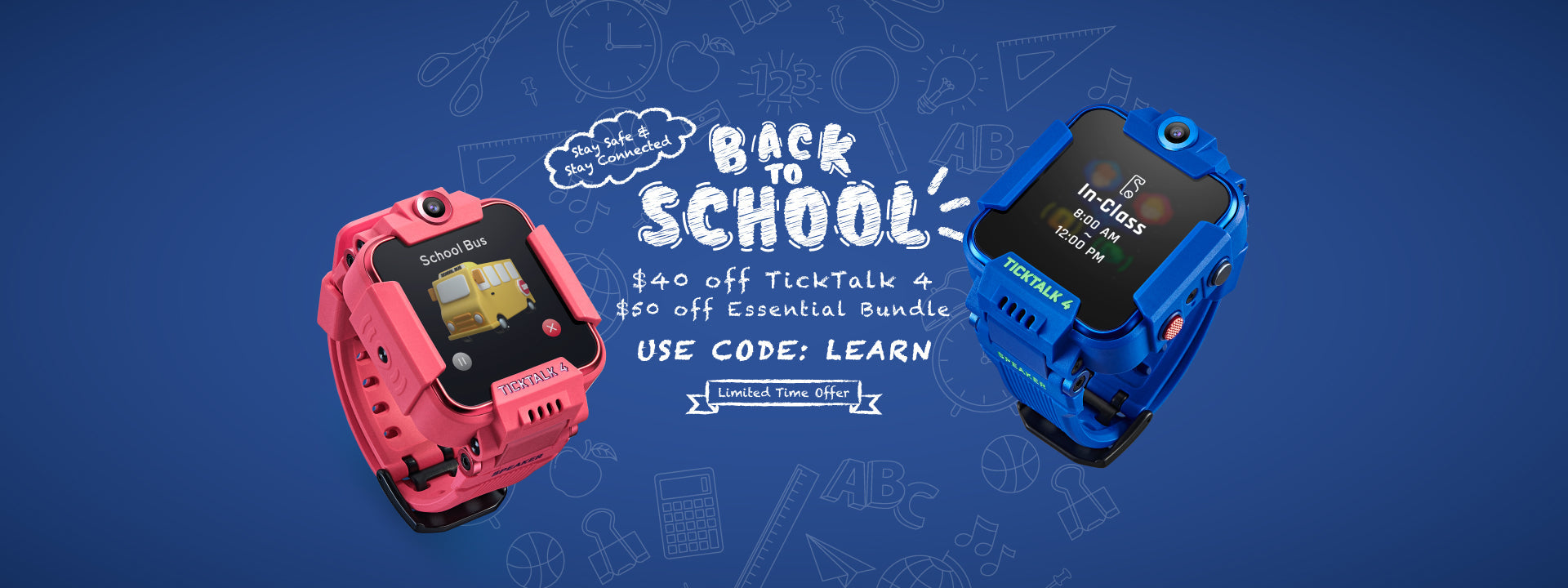 TickTalk Kids Smart Watch Phone With GPS Tracker