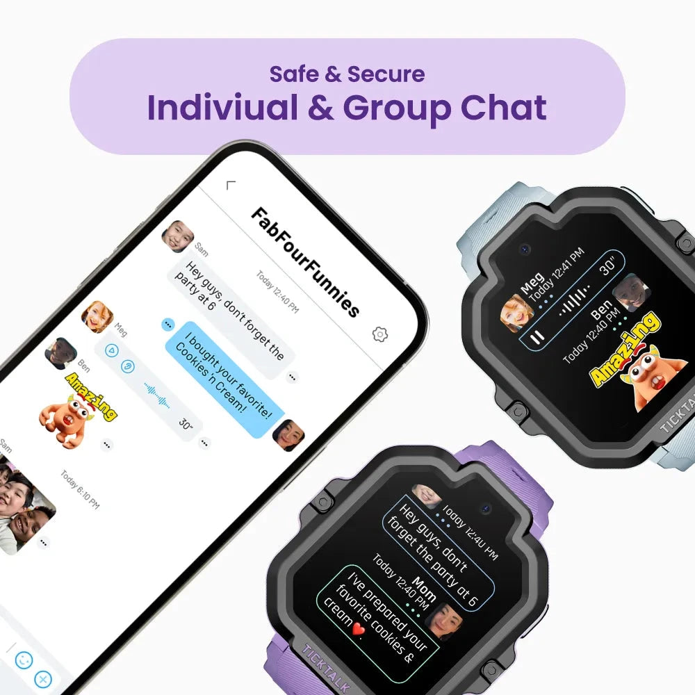 TickTalk 5 Kids Smart Watch Childs Smartwatch For Children – MyTickTalk