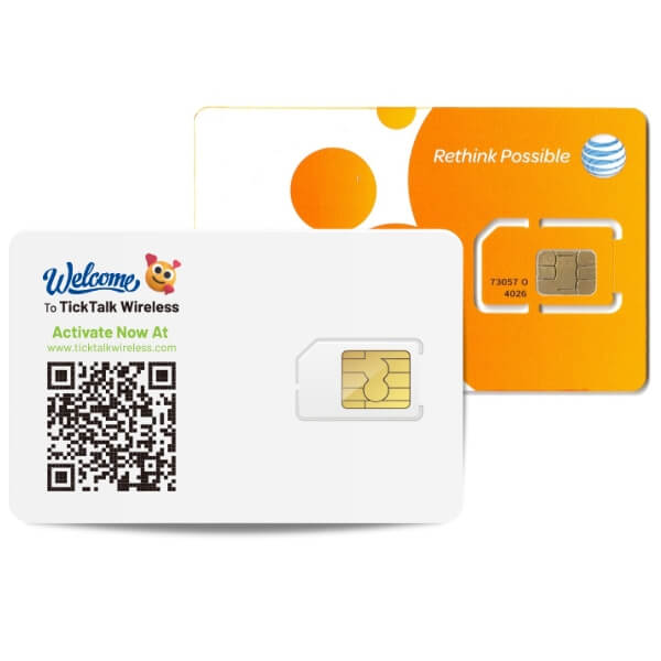 TickTalk Select Your SIM Service